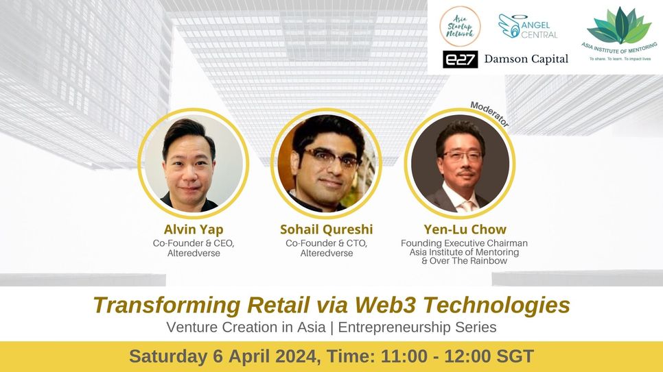 Venture Creation in Asia: Transforming Retail via Web3 Technologies ...